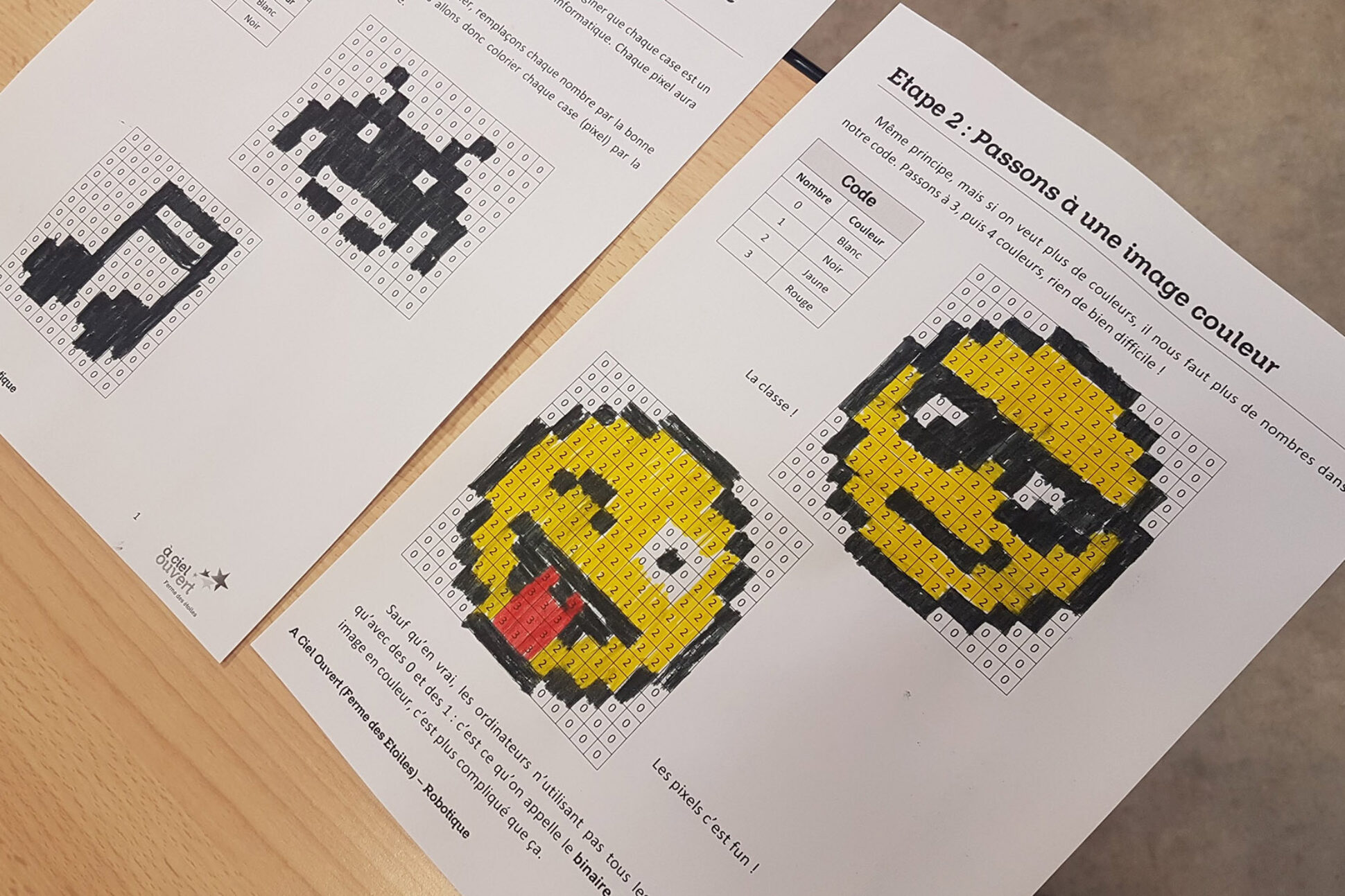 Du binaire au Pixel Art - Instant Science