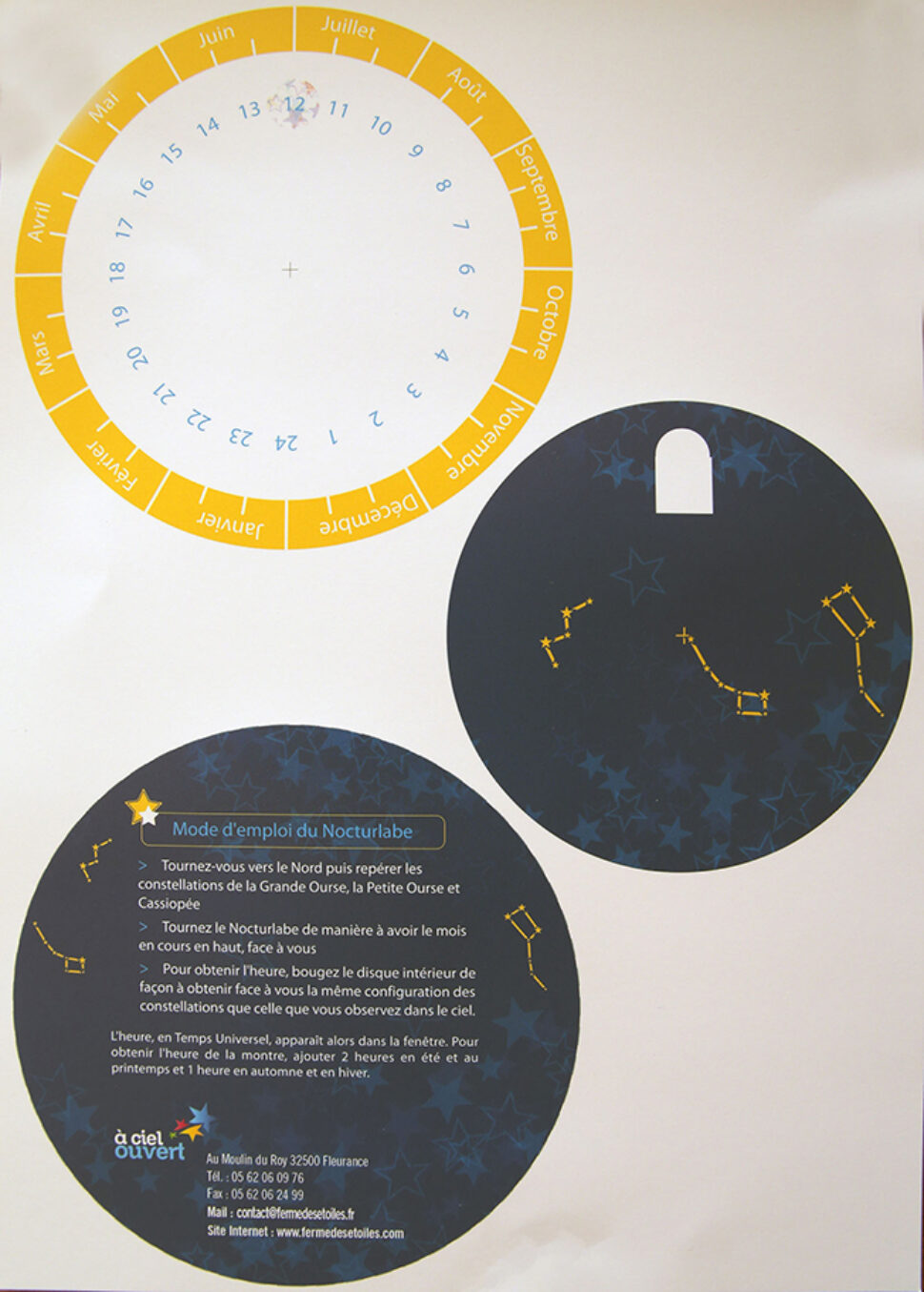 Construire un nocturlabe - Instant Science